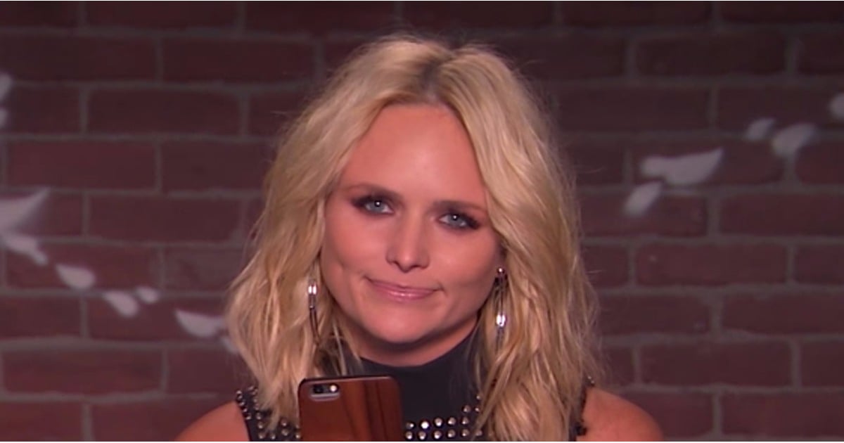 Miranda Lambert Reading Mean Tweets Country Music Edition 2 | POPSUGAR ...