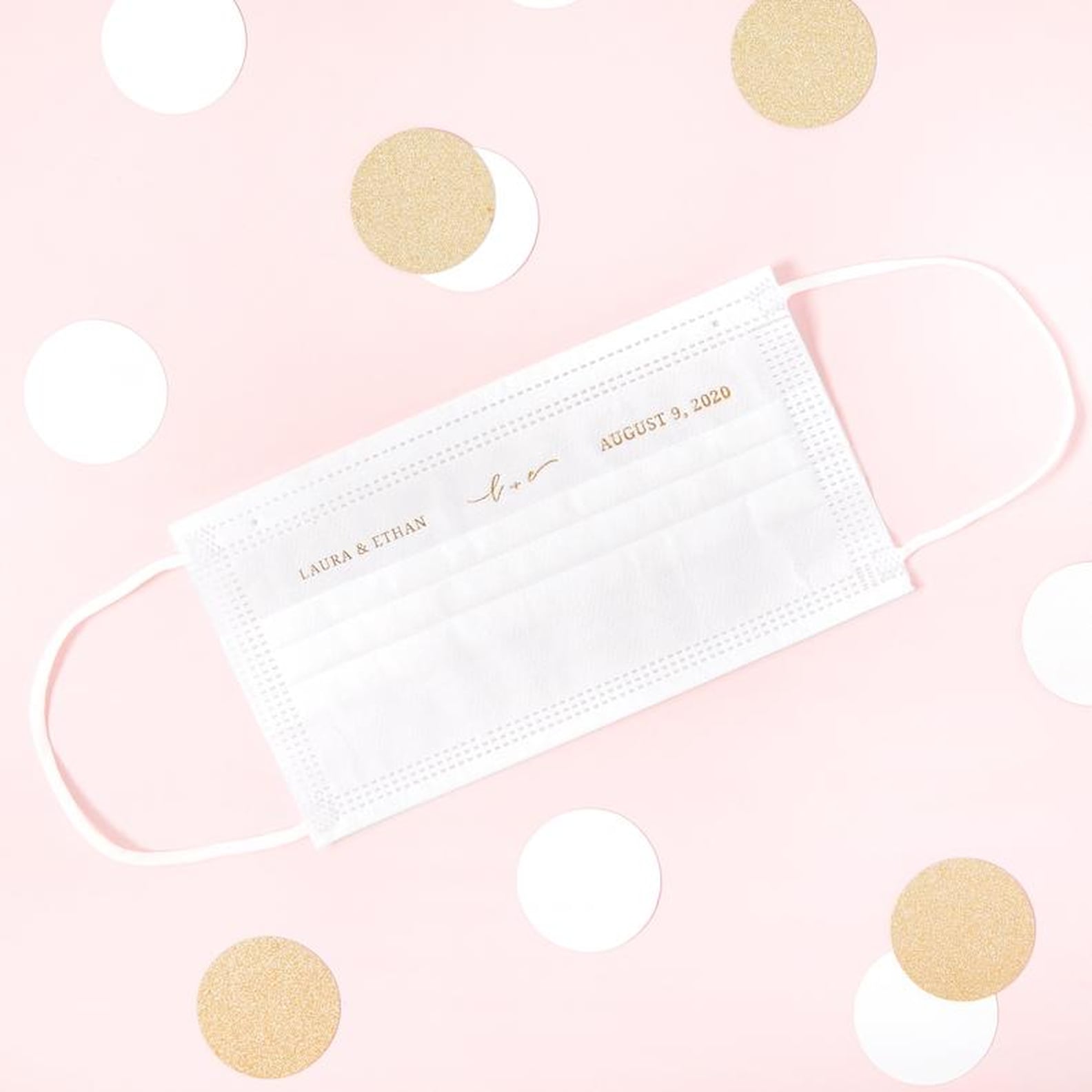 Wedding Face Masks For Bride and Groom | PS Love