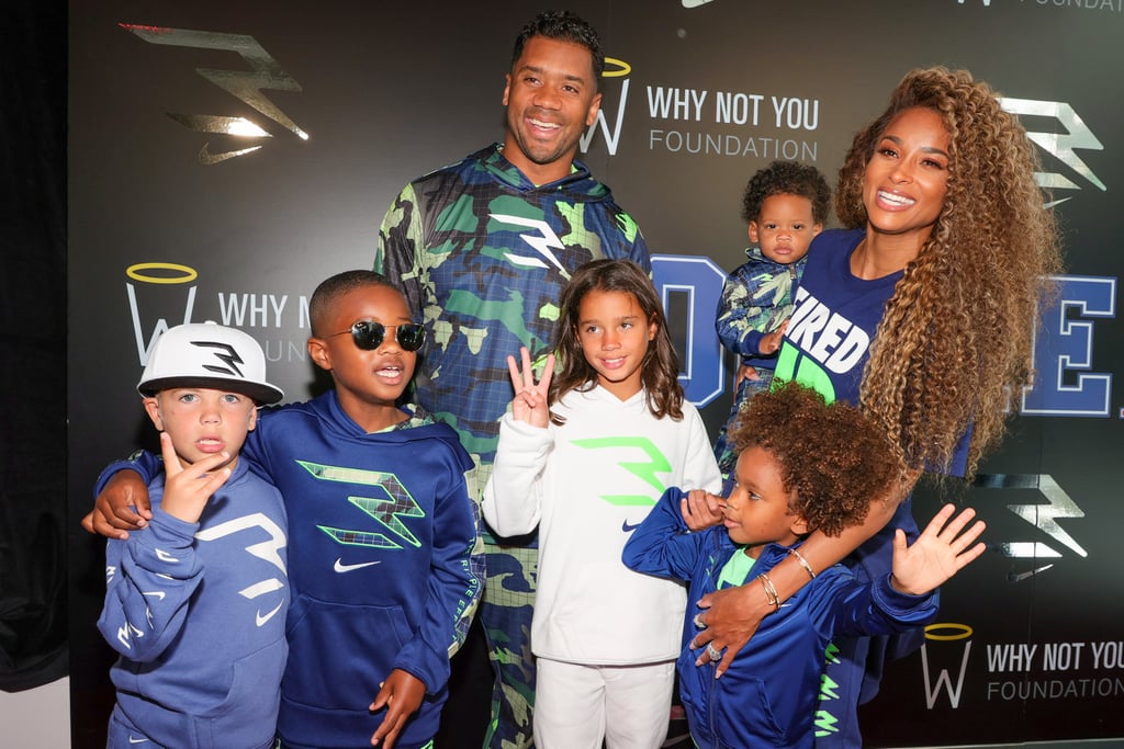 Ciara and Her Kids Attend Russell Wilson's Clothing Launch | POPSUGAR ...