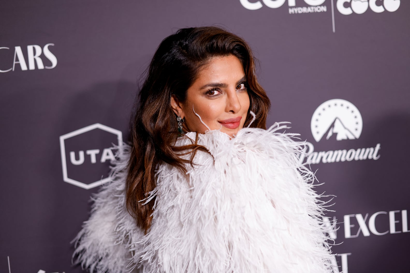 Priyanka Chopra's White Corset Look by Falguni Shane Peacock | POPSUGAR ...