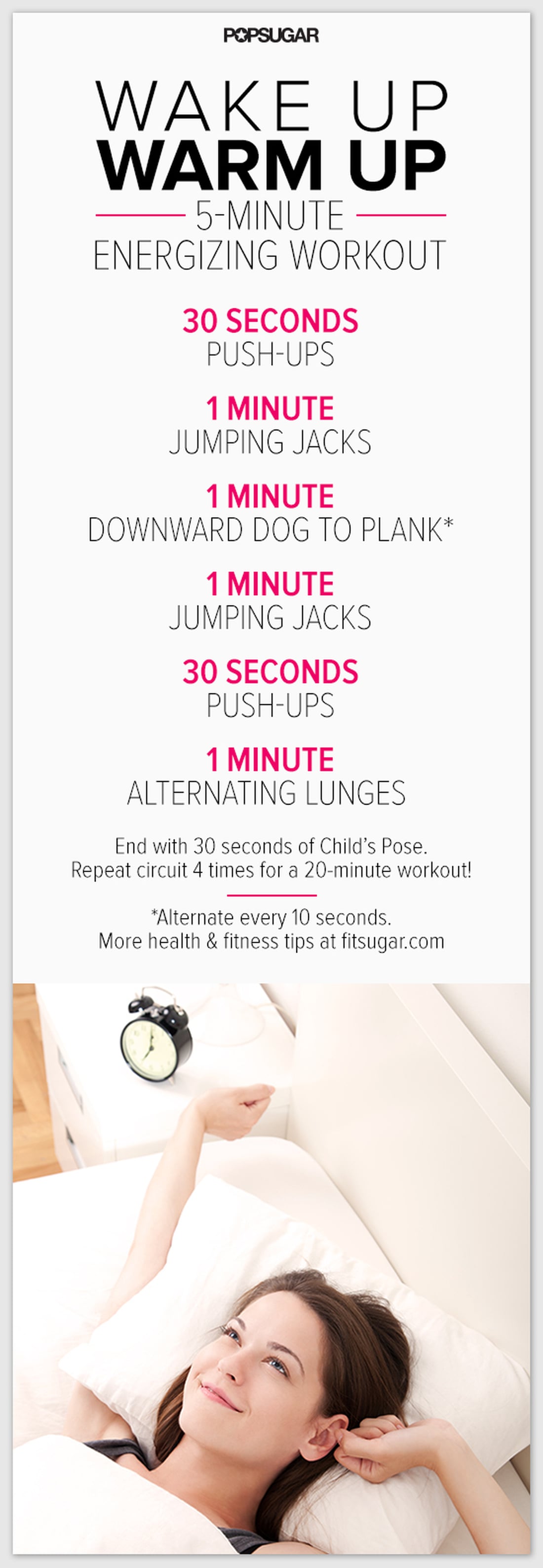 5-Minute Morning Workout | PS Fitness