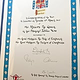 Kate Middleton's Handwriting Pictures | POPSUGAR Celebrity