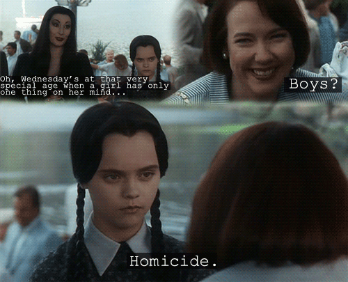 Wednesday Addams GIFs | PS Entertainment