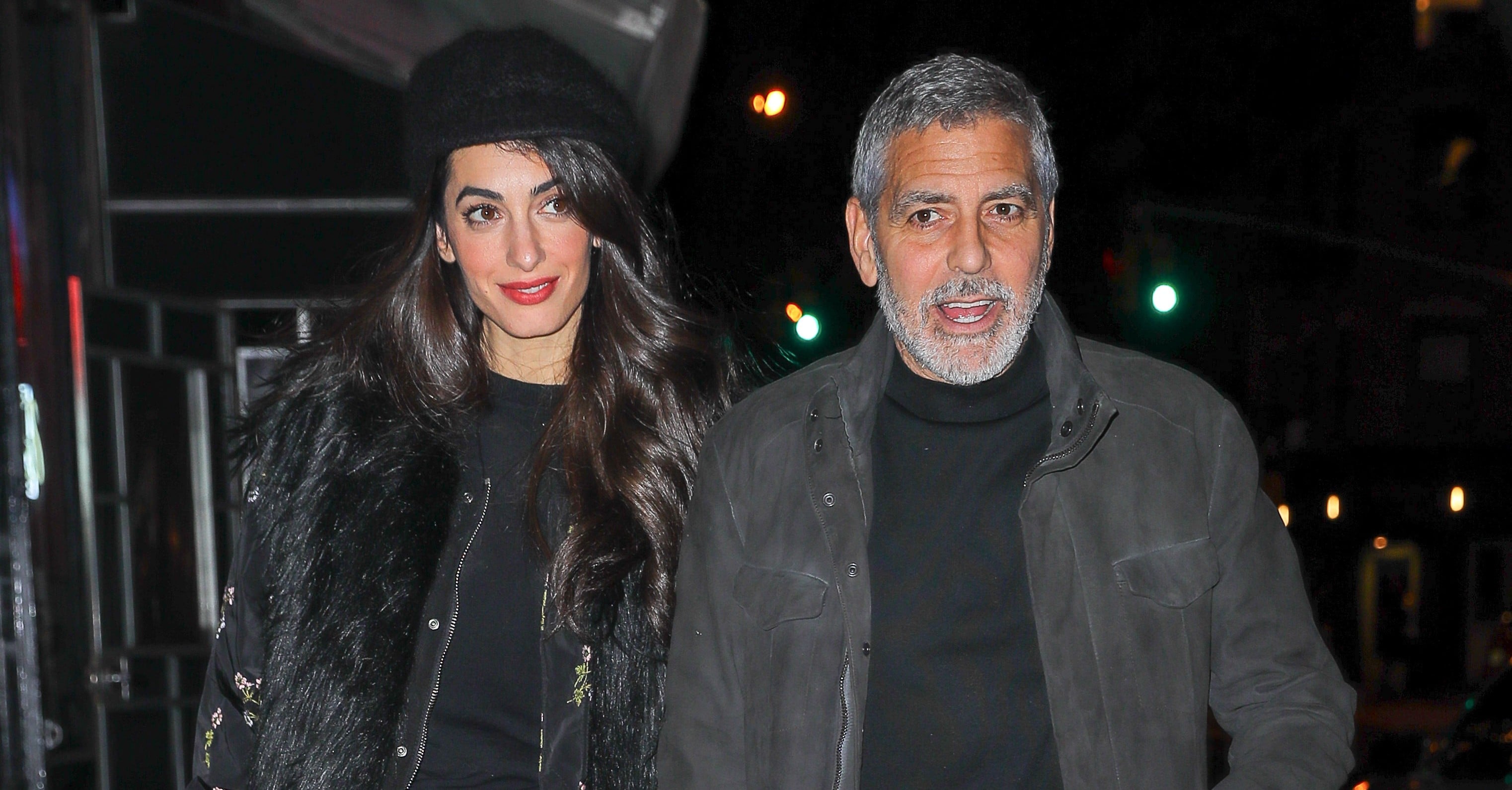 George and Amal Clooney Holding Hands in NYC April 2018 | PS Celebrity