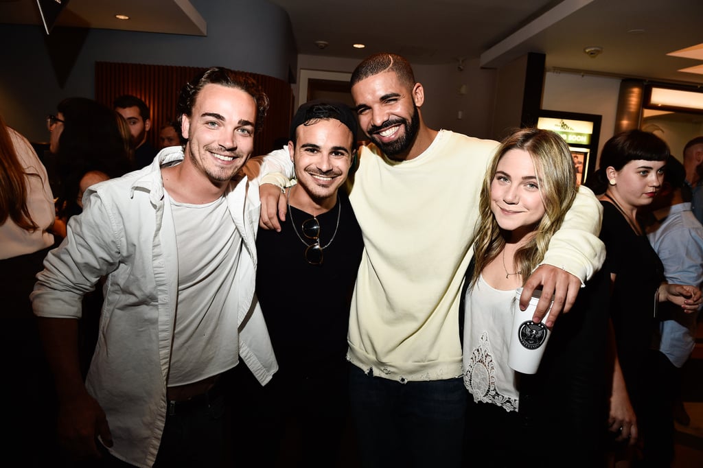 Drake Reunites With The Degrassi Cast Popsugar Entertainment