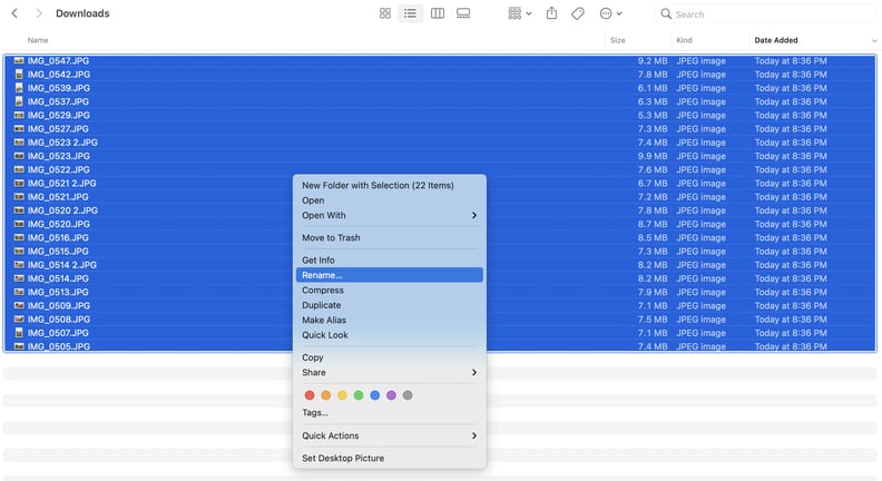 How to Rename Multiple Files at Once on a Mac | POPSUGAR Tech