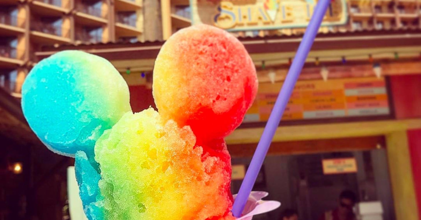 Mickey Mouse Shaved Ice at Disney Aulani | POPSUGAR Food