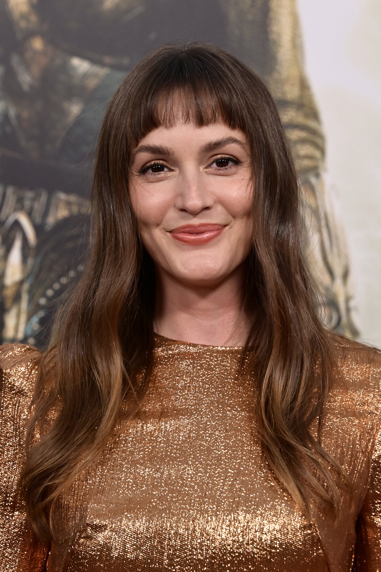 Leighton Meester Debuts Micro Bangs | PS Beauty