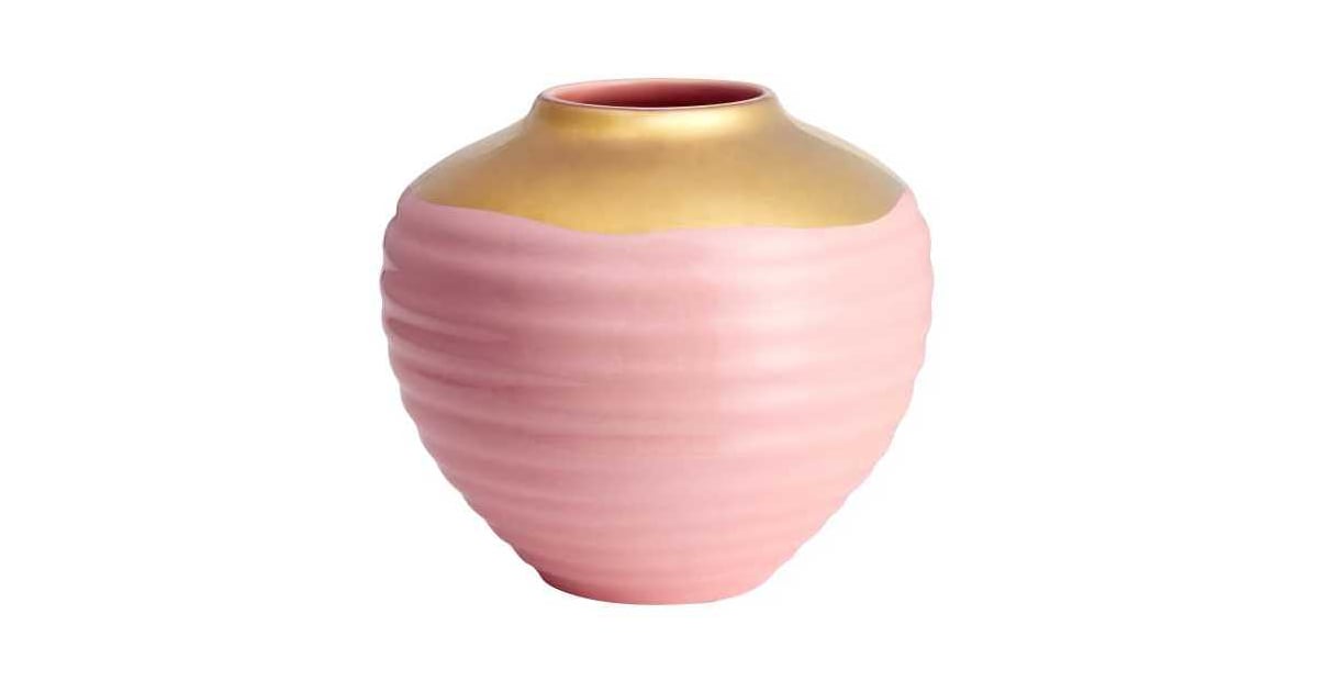 Texture-Patterned Vase ($18) | H&M Spring 2017 Home Decor | POPSUGAR ...