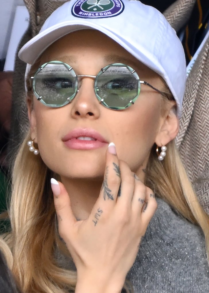 Ariana Grande's Right Hand and Finger Tattoos | Ariana Grande's Tattoos ...