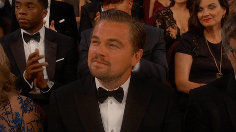 Leonardo DiCaprio Wins an Oscar GIFs | POPSUGAR Entertainment