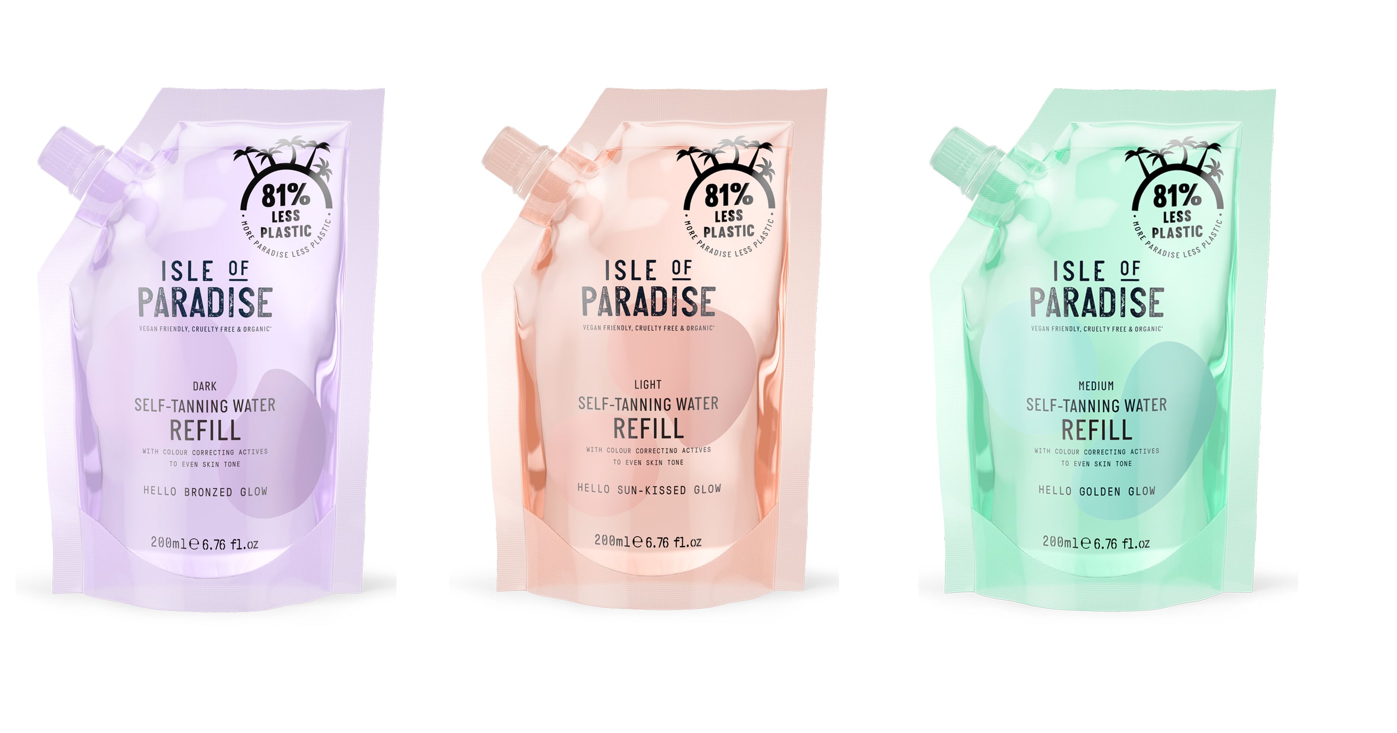 Isle of Paradise Launches Tanning Water Refill Pouches | POPSUGAR Beauty