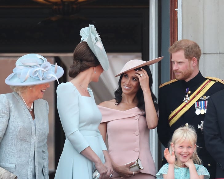 Kate Middleton and Meghan Markle Curtsy for Queen Elizabeth | POPSUGAR ...
