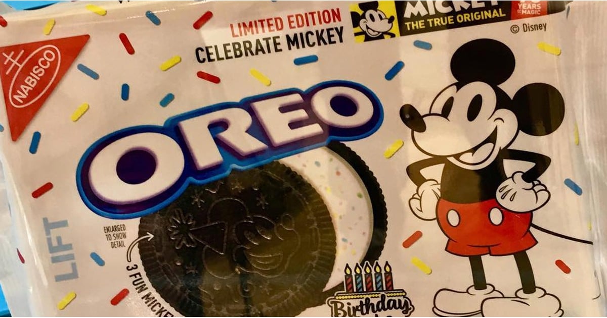 Mickey Mouse Birthday Cake Oreos | POPSUGAR Food UK