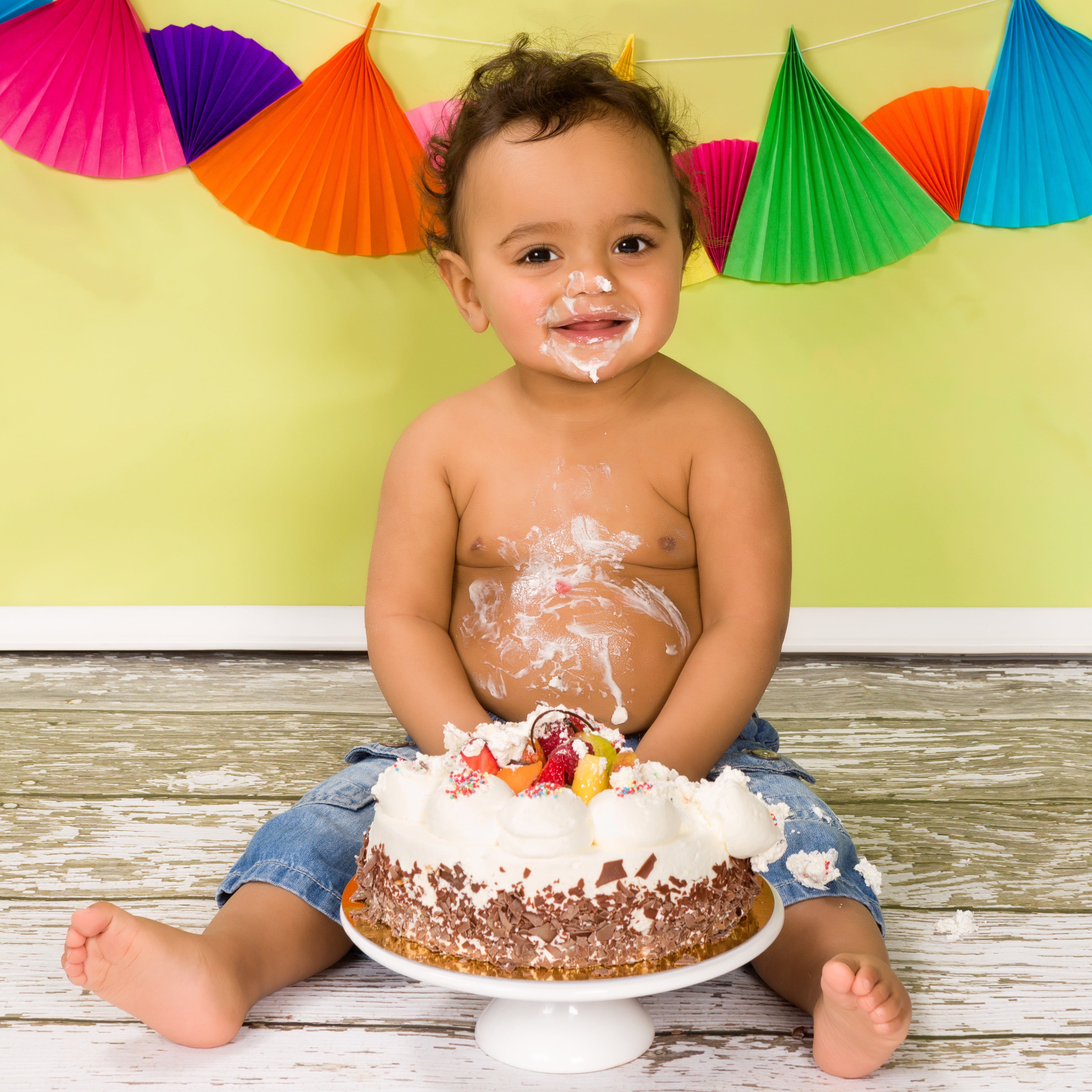 Baby's First Cake Pictures | POPSUGAR Family