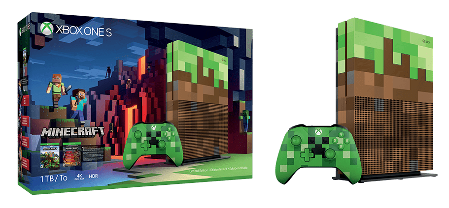 Xbox One S Minecraft Limited Edition Bundle Review | POPSUGAR News