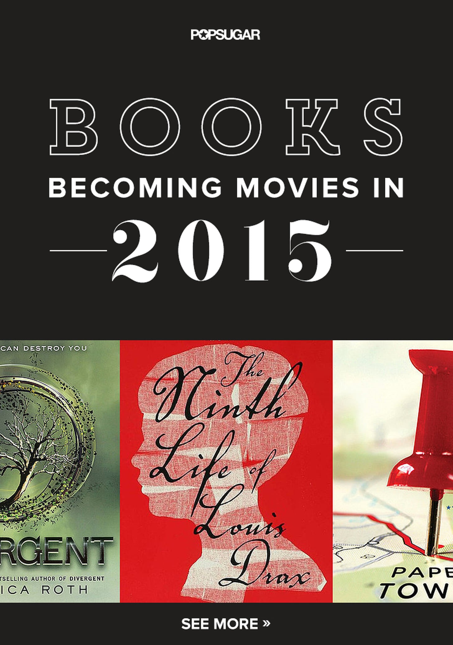Books Becoming Movies in 2015 | PS Entertainment