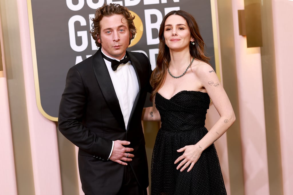 Jeremy Allen White and Addison Timlin | 2023 Golden Globes | POPSUGAR ...