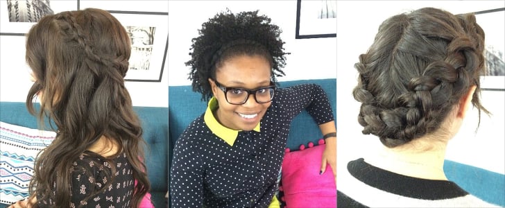 Braids and Curls For Weekend Hair | POPSUGAR Beauty