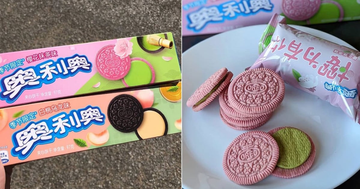 Sakura Matcha and Oolong Peach Are the Newest Oreo Flavors | PS Food