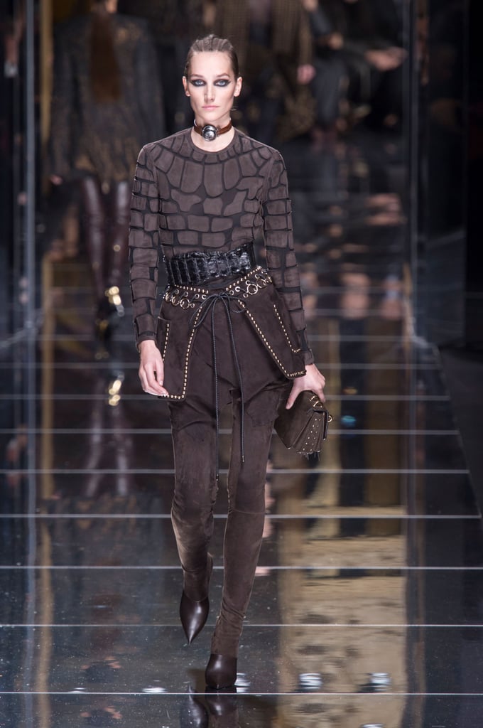 Balmain Fall 2017 Collection | POPSUGAR Fashion
