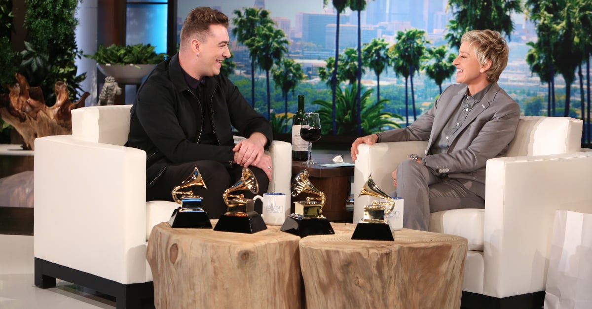 Sam Smith Interview on The Ellen DeGeneres Show 2015 | PS Celebrity