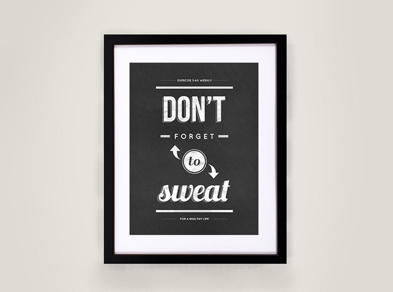 Fitness Motivation Posters | PS Fitness