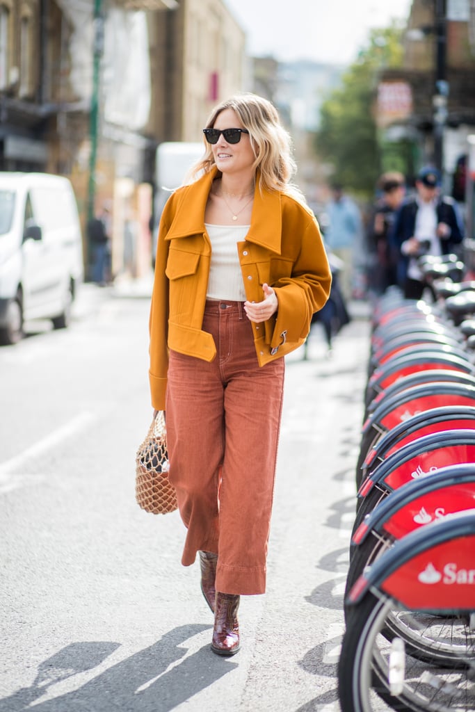 Orange Street Style Outfits | POPSUGAR Fashion