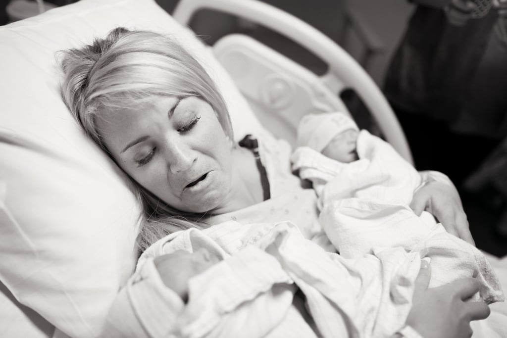 Photographs of Twin Birth | POPSUGAR Family