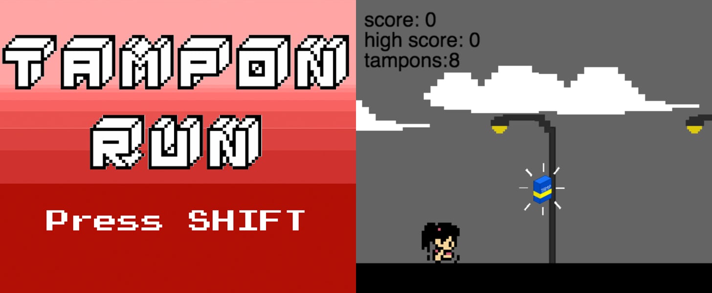 Tampon Video Game | POPSUGAR Tech