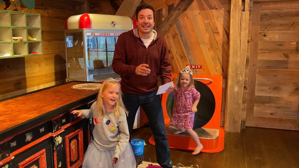 Jimmy Fallon Reflects on The Tonight Show at Home With Kids | POPSUGAR ...