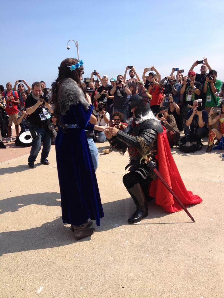 Game of Thrones Proposal at Comic-Con | POPSUGAR Tech