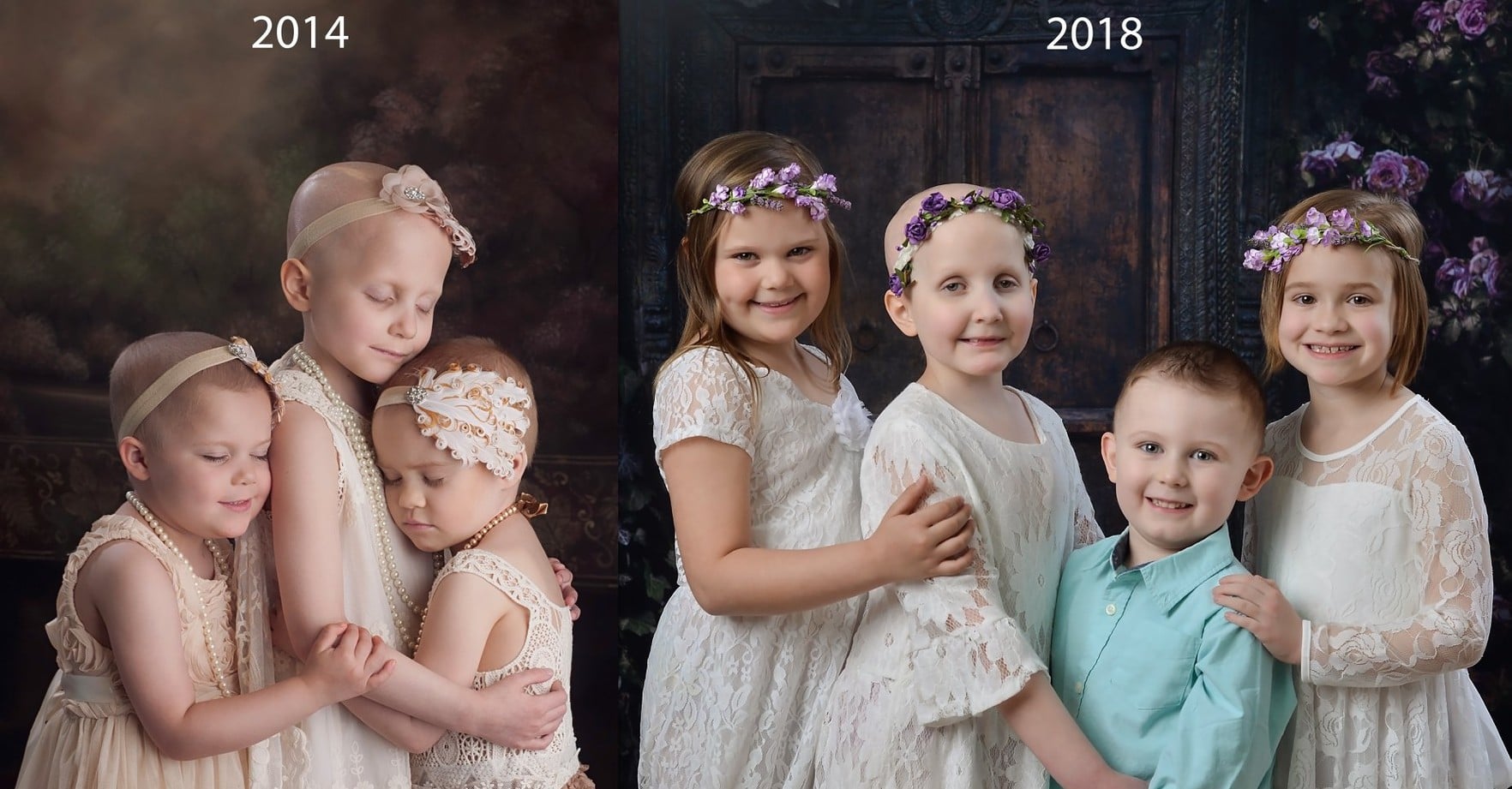 Girls Recreate Viral Cancer Photo | PS Family
