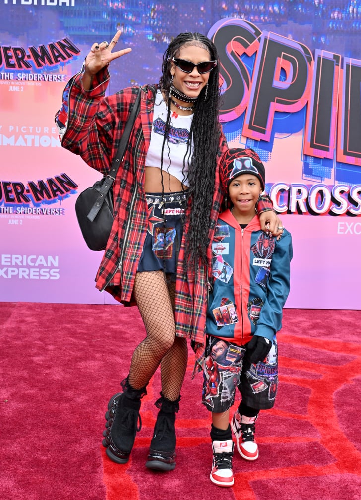 Rico Nasty and Her Son, Cameron | Celebrities at Spider-Man: Across the ...
