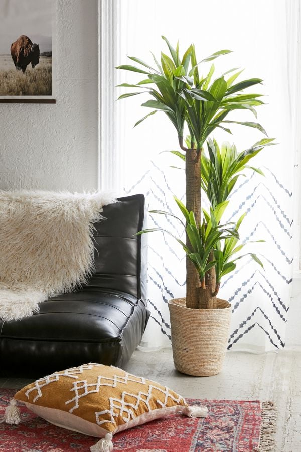 Dracena Potted Faux Tree | Best Fake Plants That Look Real | POPSUGAR ...