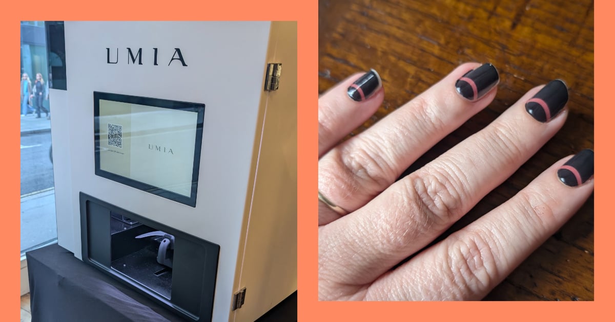 I Got My Nails Done By An AI Manicure Machine | PS UK Beauty