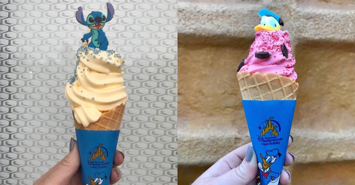 Shanghai Disneyland Character Ice Cream Cones | POPSUGAR Food