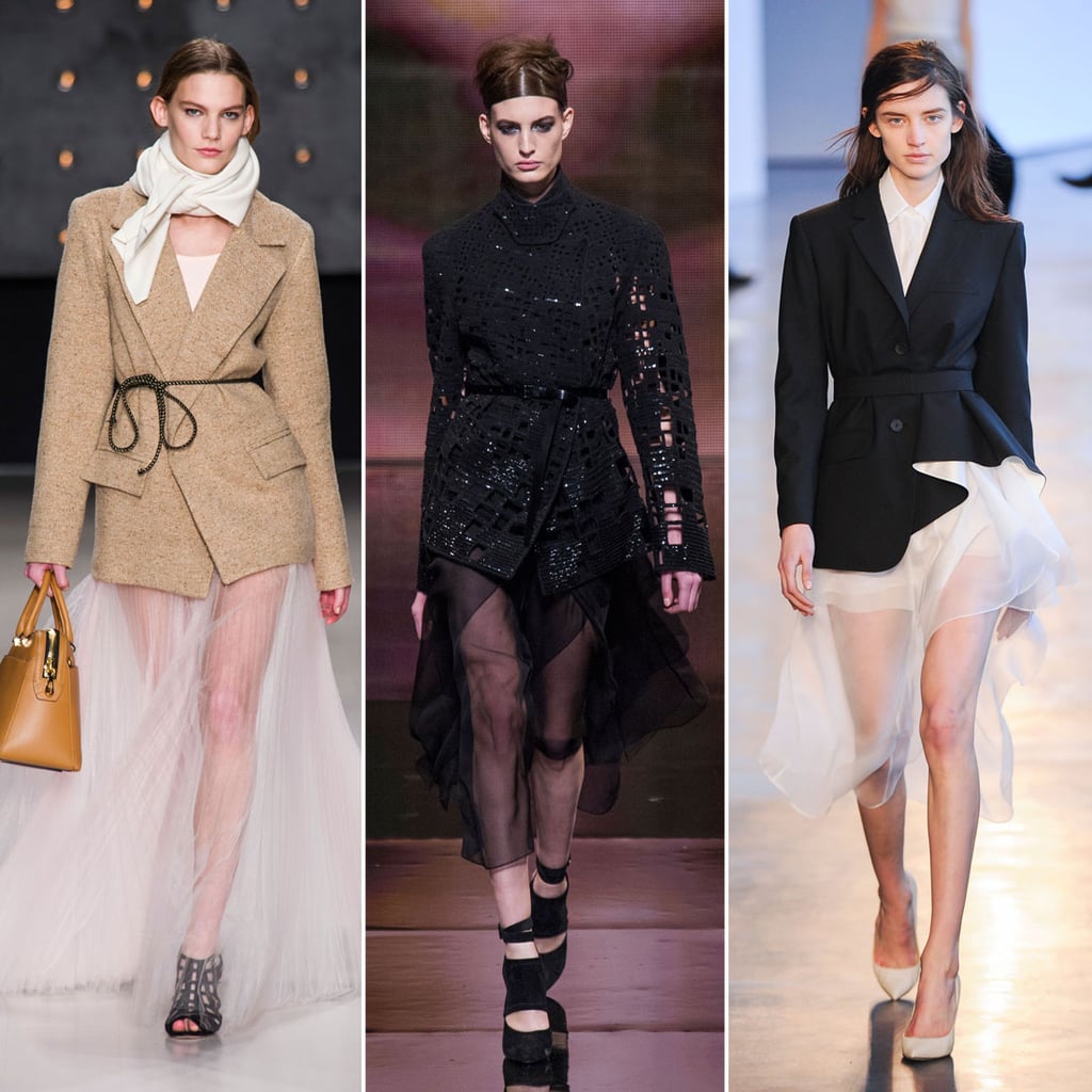 Sheer Skirt Trend Fall 2014 | POPSUGAR Fashion
