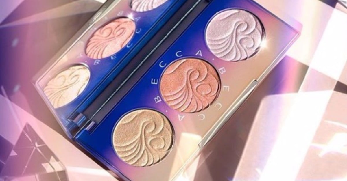 Becca Light Waves Highlighter Palette | POPSUGAR Beauty