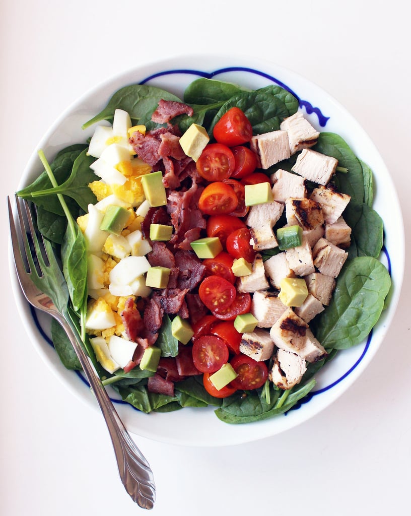 Healthier Cobb Salad Macro Lunches For Weight Loss POPSUGAR Fitness healthier-cobb-salad-macro-lunches-for-weight-loss-popsugar-fitness