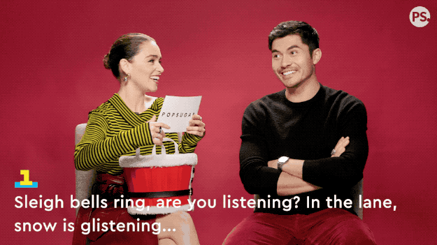 emilia clarke interview gif