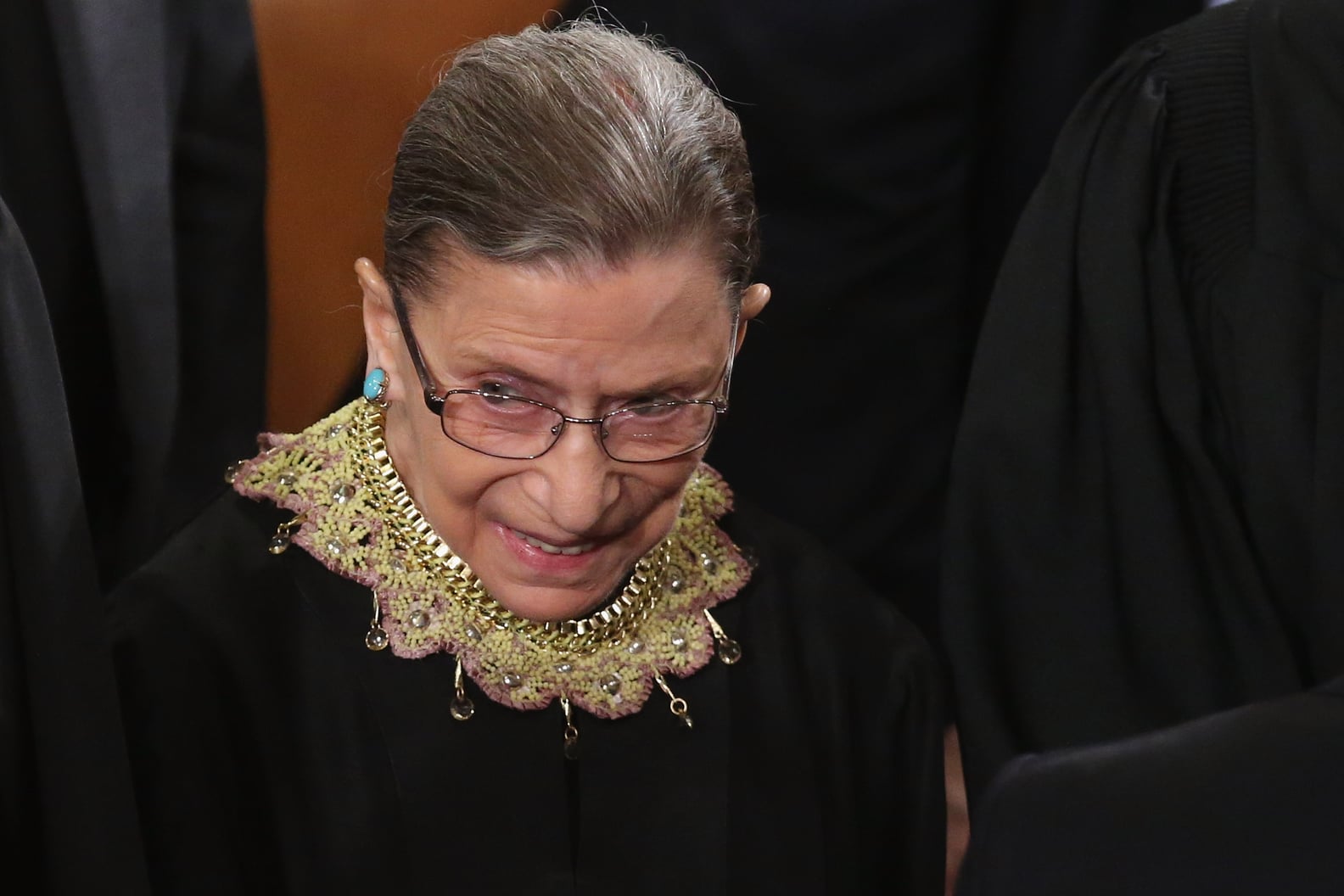 Ruth Bader Ginsburg's Best Fashion Moments | POPSUGAR Fashion