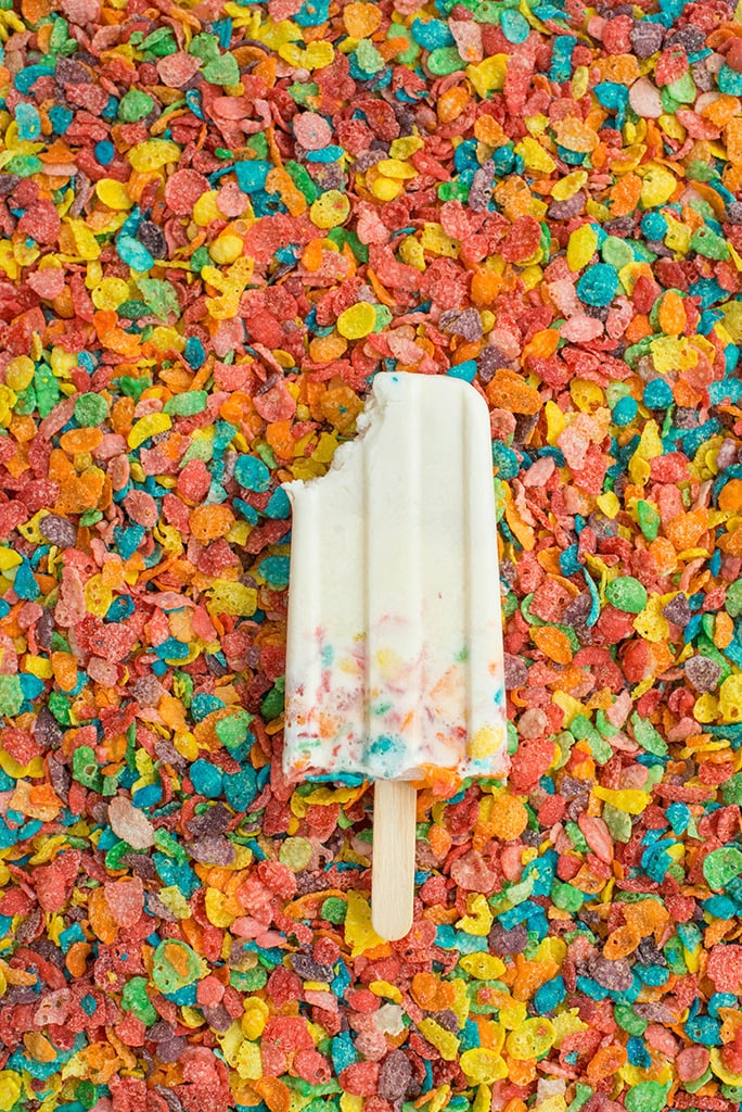 Coconut Milk and Fruity Pebbles Popsicles Recipe | POPSUGAR Latina