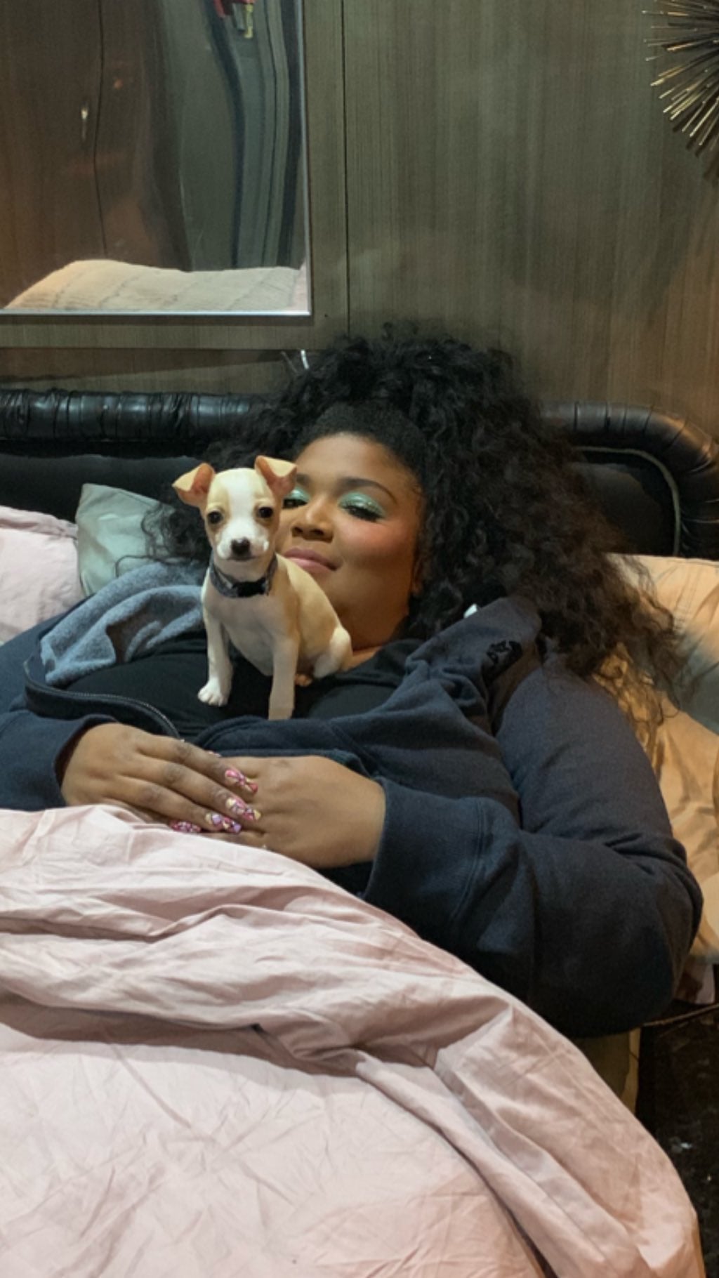 Lizzo's Crew Member Adopts a Rescue Puppy While on Tour | PS Pets