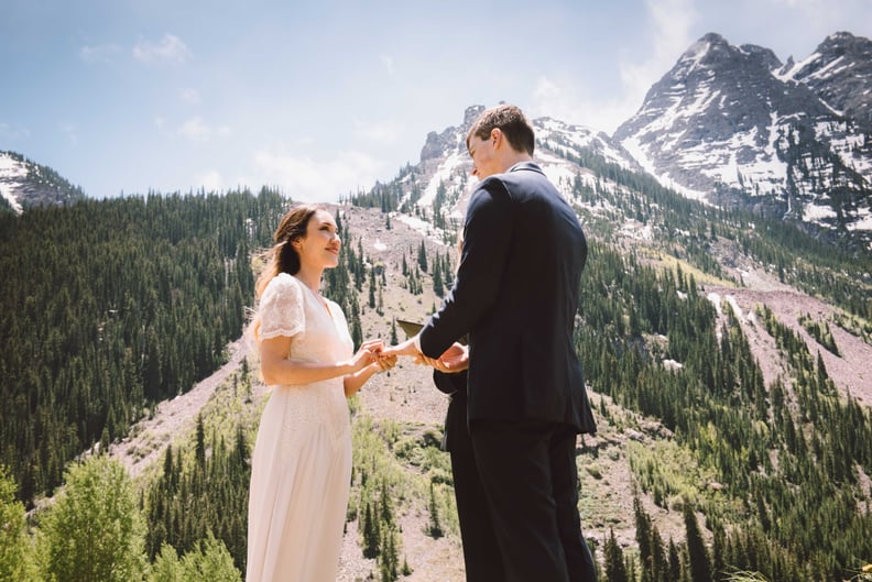 Mountainside Elopement | POPSUGAR Love