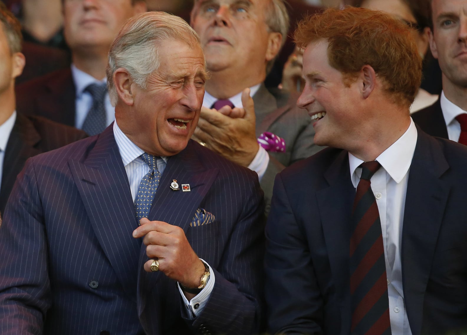 Pictures of the British Royals Laughing | POPSUGAR Celebrity
