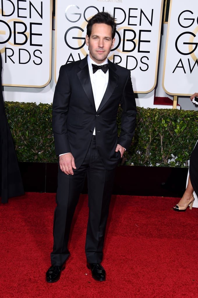 Paul Rudd and Adam Levine at the Golden Globes 2015 | POPSUGAR Celebrity