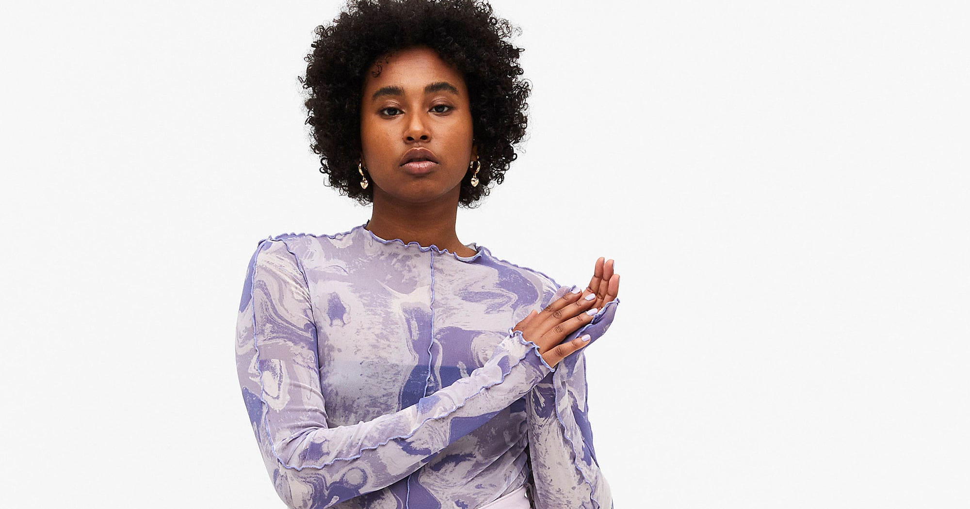 The Best Printed Sheer Dresses and Mesh Tops 2021 | PS UK Fashion