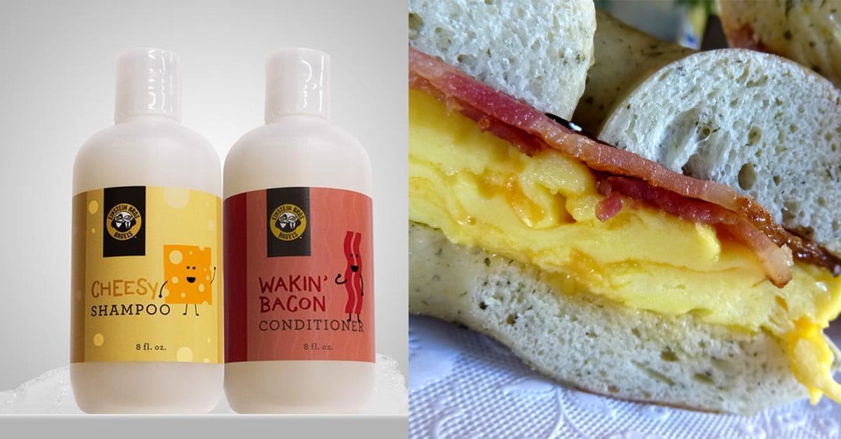 Einstein Bros Bacon and Cheese Scented Shampoo | POPSUGAR Beauty
