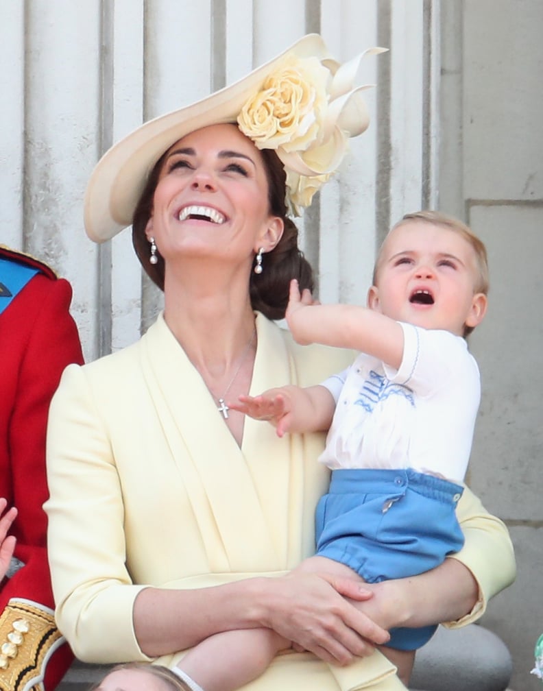Photos of Kate Middleton Holding Baby Louis | PS Family